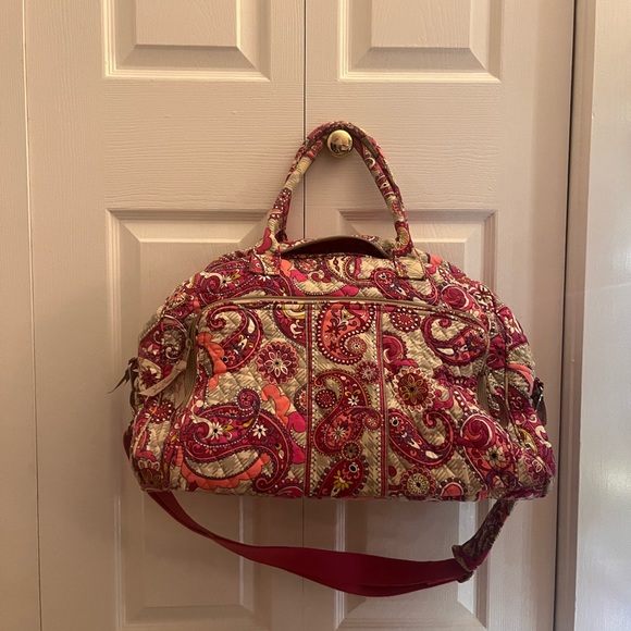 Vera Bradley | Bags | Vera Bradley Weekender Bag Pink | Poshmark